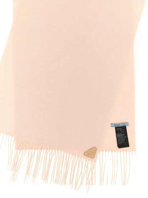 Prada Silk And Cashmere Scarf