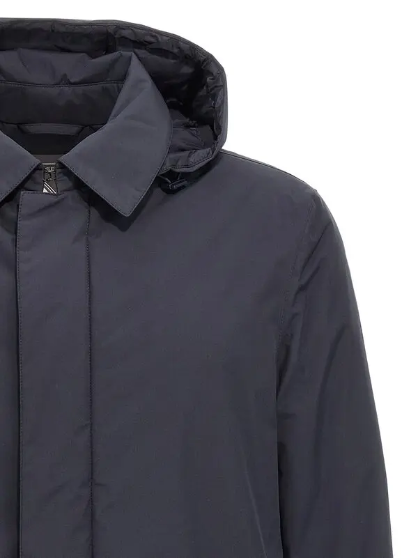 Herno Removable Hood Parka