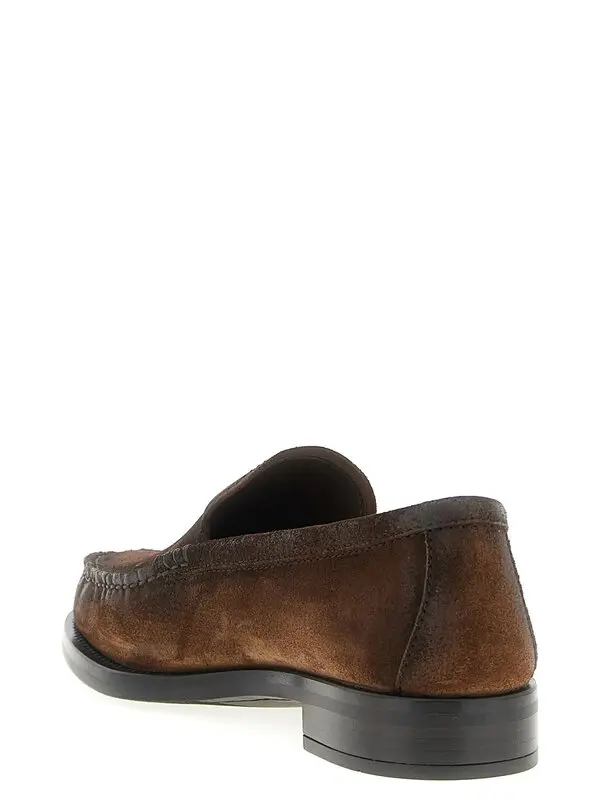 Prada Suede Loafers
