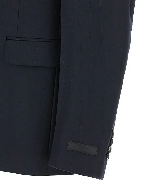 Prada Pinstriped Dress