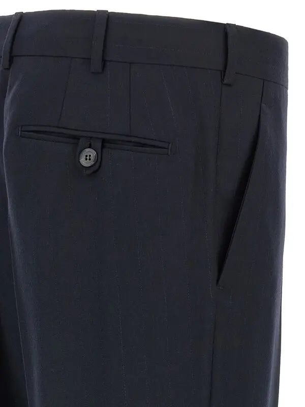 Prada Pinstriped Dress