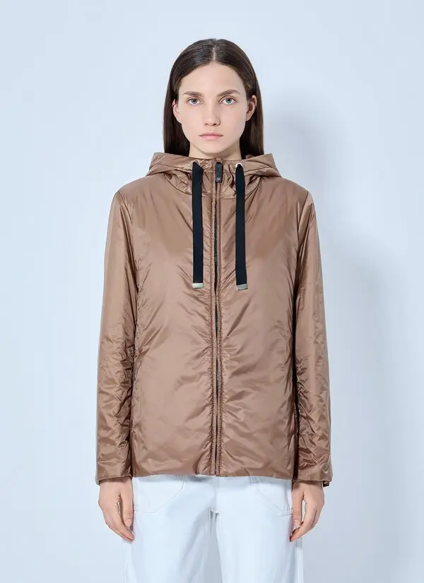 Max Mara Hooded Zip Jacket - Multicolor