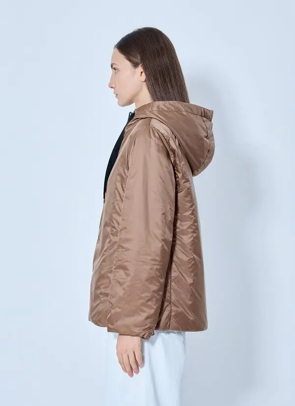 Max Mara Hooded Zip Jacket - Multicolor