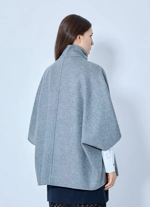 Max Mara Asymmetric Cashmere Cape