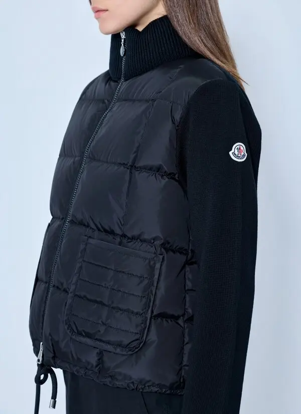 Moncler Padded Zip Vest - Black