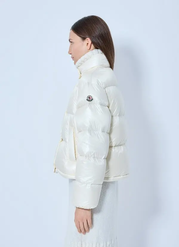 Moncler Tepice Short Down Jacket - White