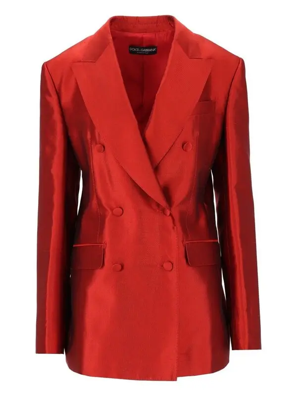 Dolce & Gabbana Double-breasted Mikado Jacket