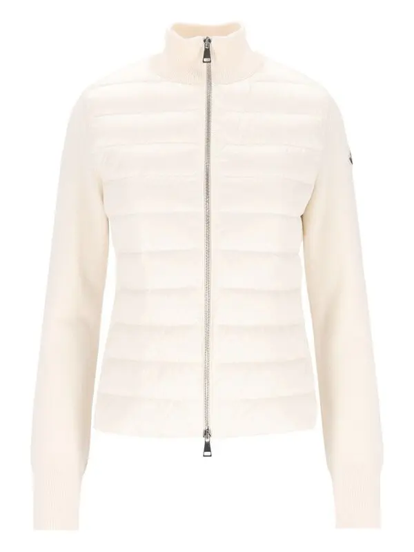 Moncler Padded Wool Cardigan
