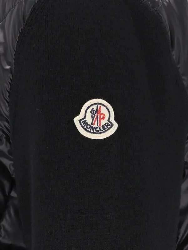 Moncler Padded Wool Cardigan