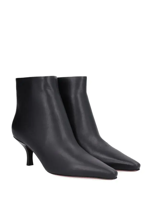 Paris Texas Leather Ankle Boots