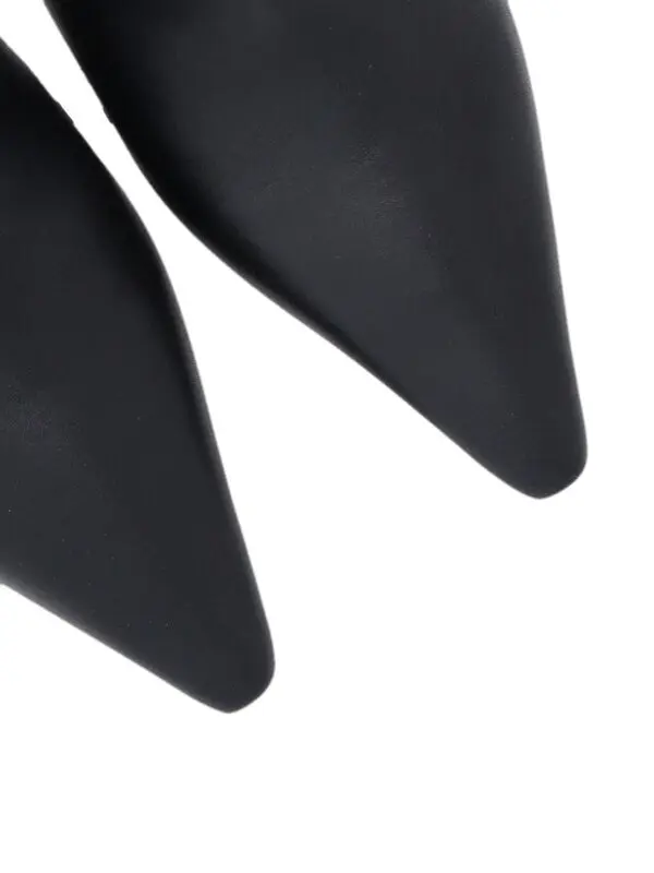 Paris Texas Leather Ankle Boots
