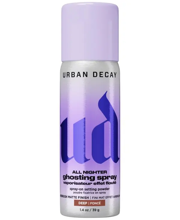 Urban Decay All Nighter Ghosting Spray - Deep (deep To Ultra-deep)