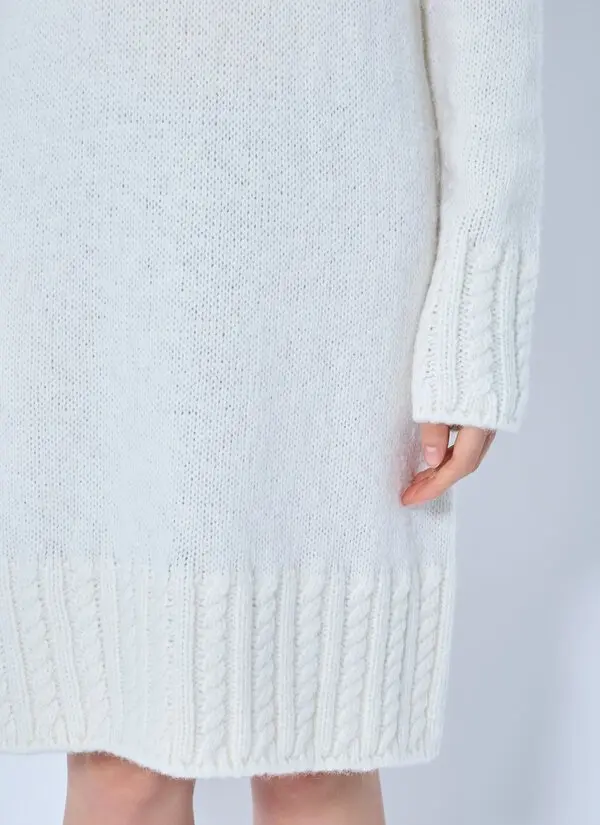 Moncler Turtleneck Knit Dress
