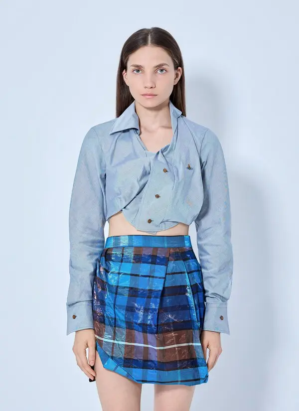 VIVIENNE WESTWOOD Cropped Drunken Shirt