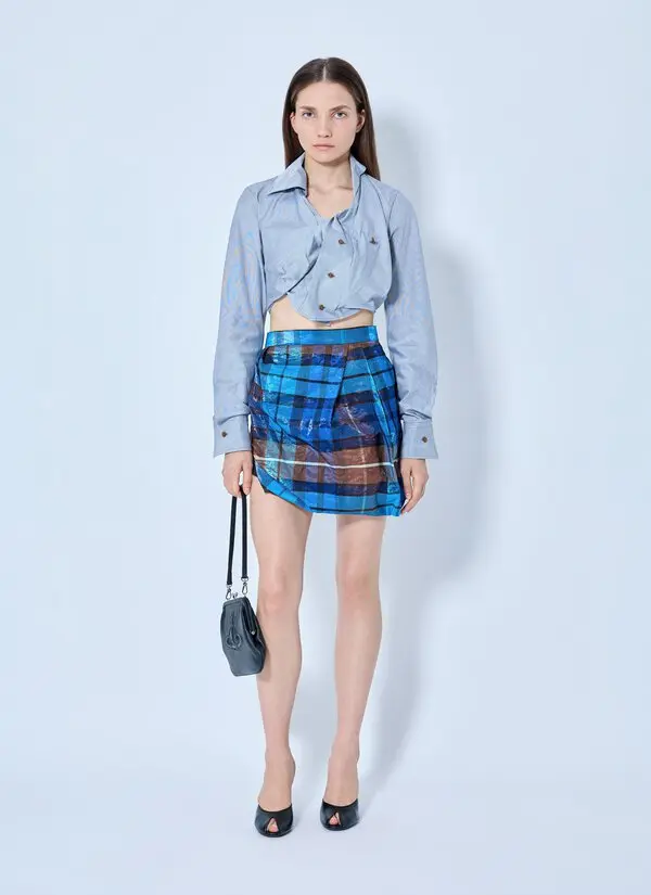 VIVIENNE WESTWOOD Cropped Drunken Shirt