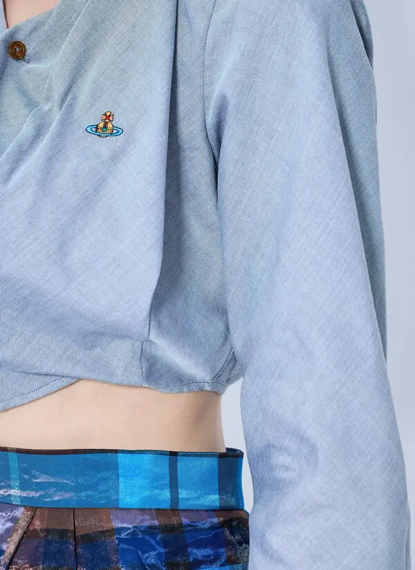 VIVIENNE WESTWOOD Cropped Drunken Shirt