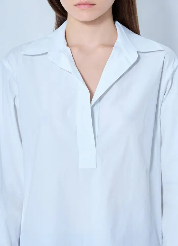 Max Mara Poplin Collar Shirt - White