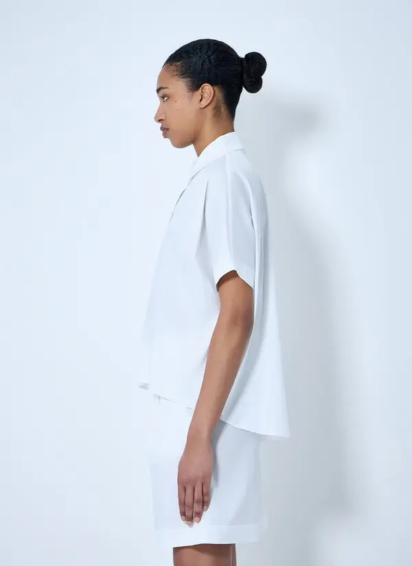 Max Mara Cotton Poplin Shirt - White