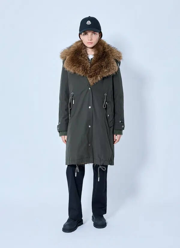 Moncler Halicte Long Parka