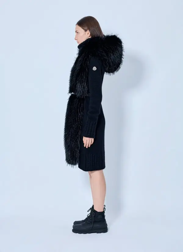 Moncler Textured Wool-blend Coat