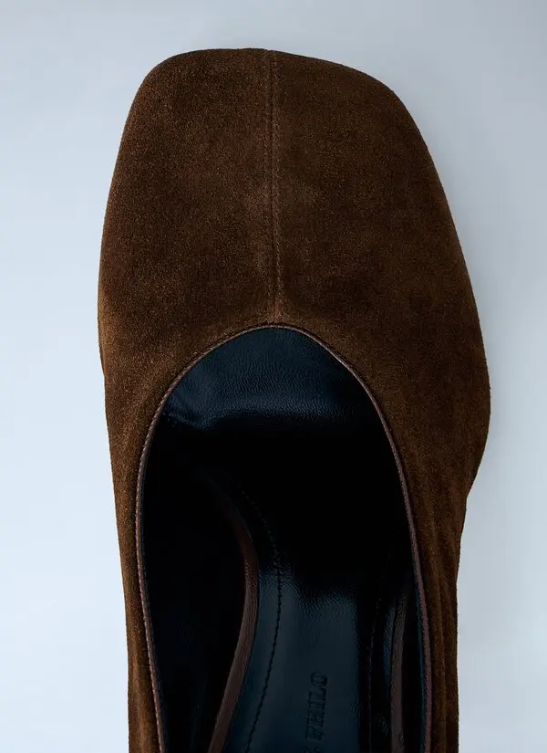 Phoebe Philo Suede Soft Pumps