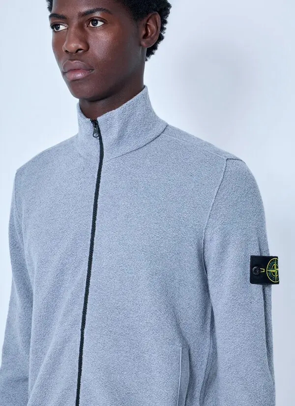 Stone Island Zip-up Knit Sweater