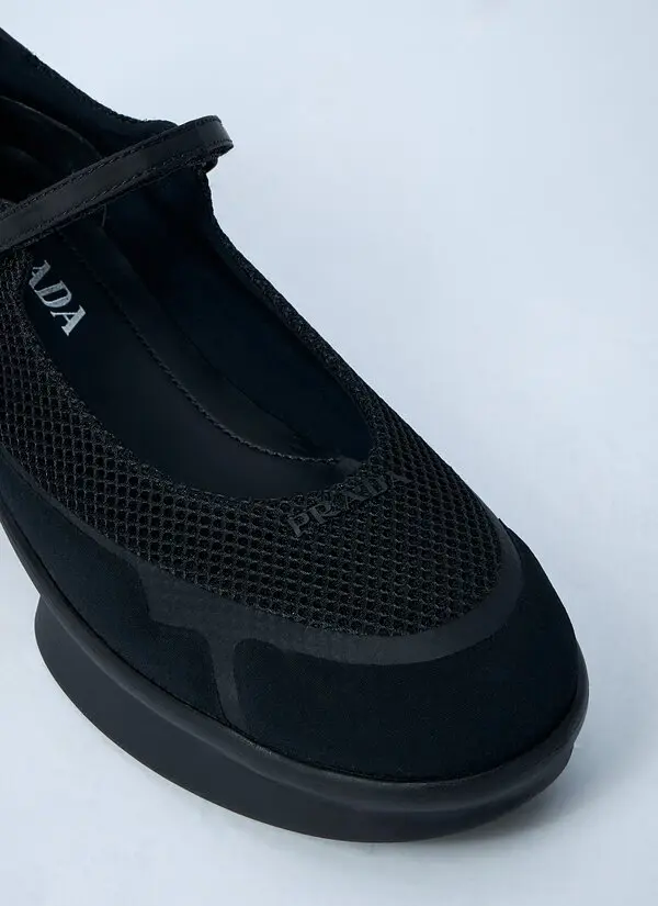 Prada Logo Motif Shoes