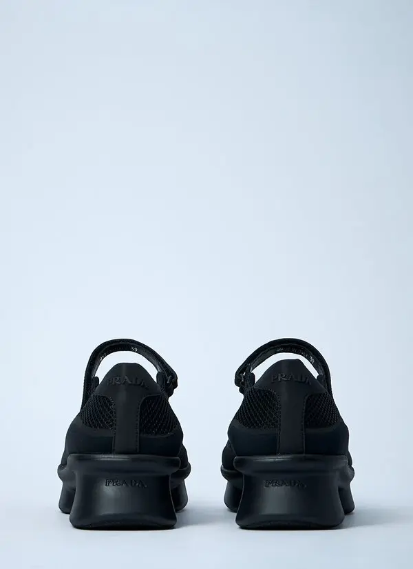 Prada Logo Motif Shoes