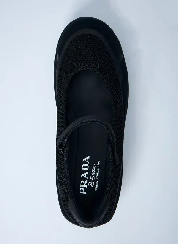 Prada Logo Motif Shoes