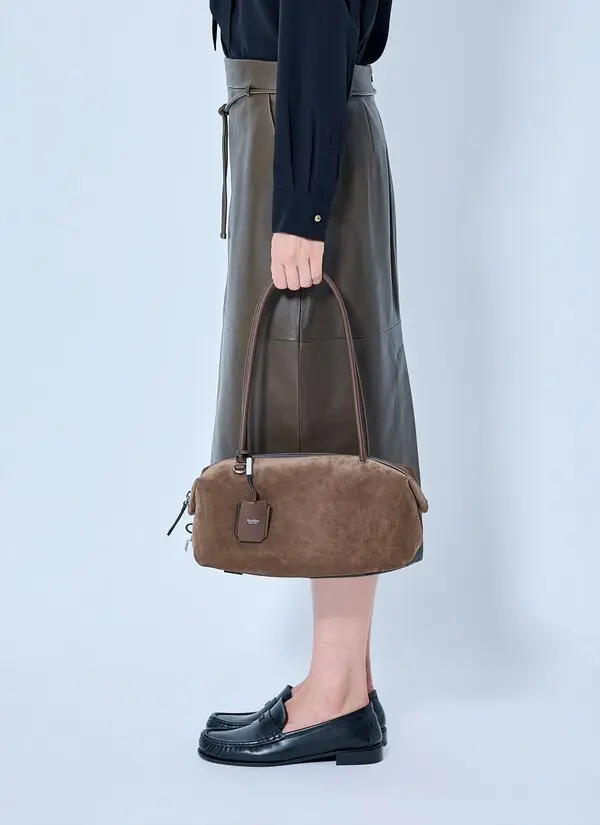 Max Mara Suede Shoulder Bag