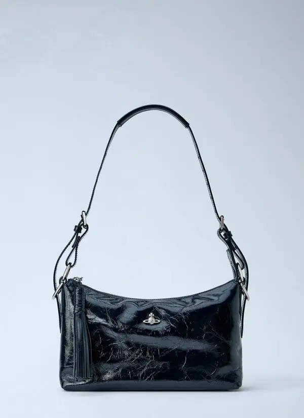 VIVIENNE WESTWOOD Emma Shoulder Bag - Black