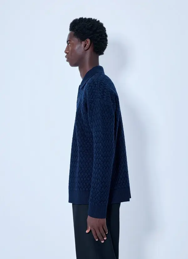 Bottega Veneta Wool Intrecciato Sweater