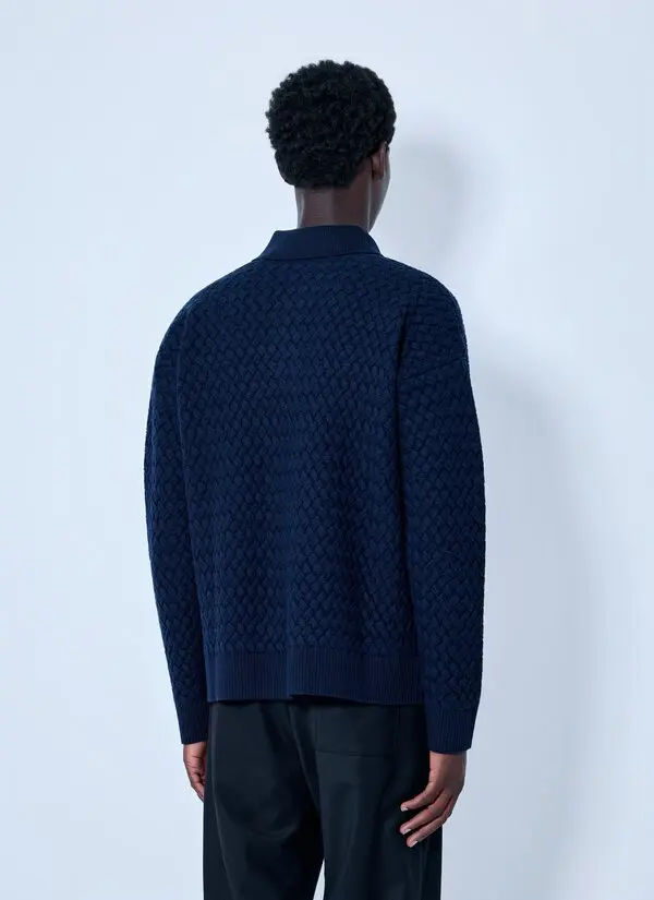 Bottega Veneta Wool Intrecciato Sweater