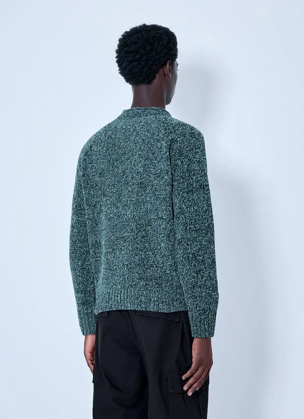 Stone Island Knitted Crewneck Sweater - Green