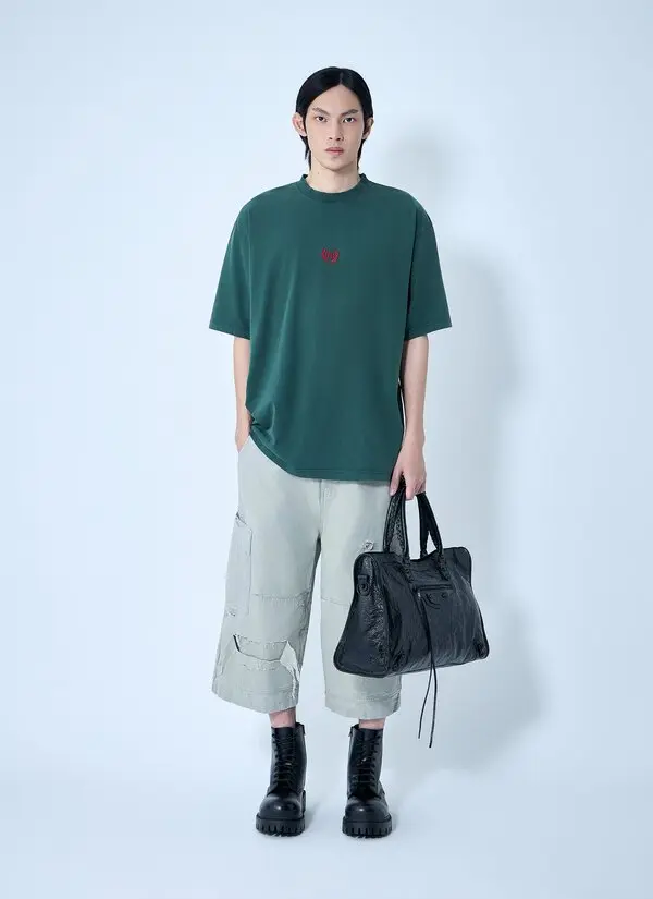 Balenciaga Cropped Cargo Pants