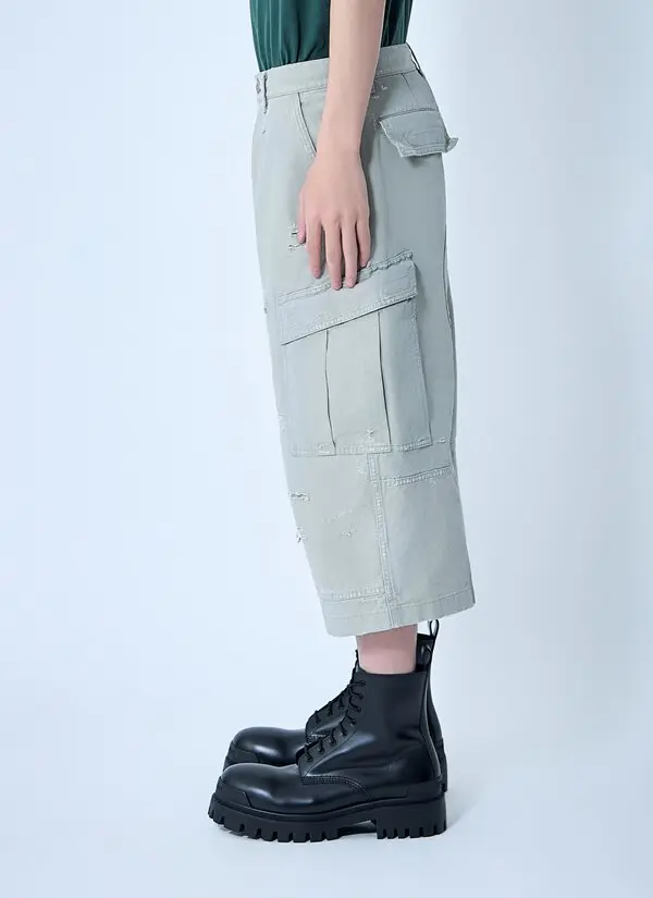 Balenciaga Cropped Cargo Pants