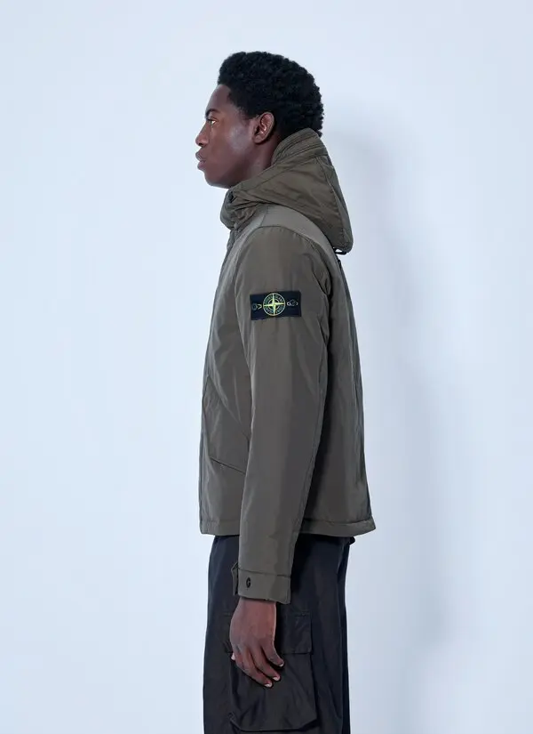 Stone Island Hooded Quilted Jacket