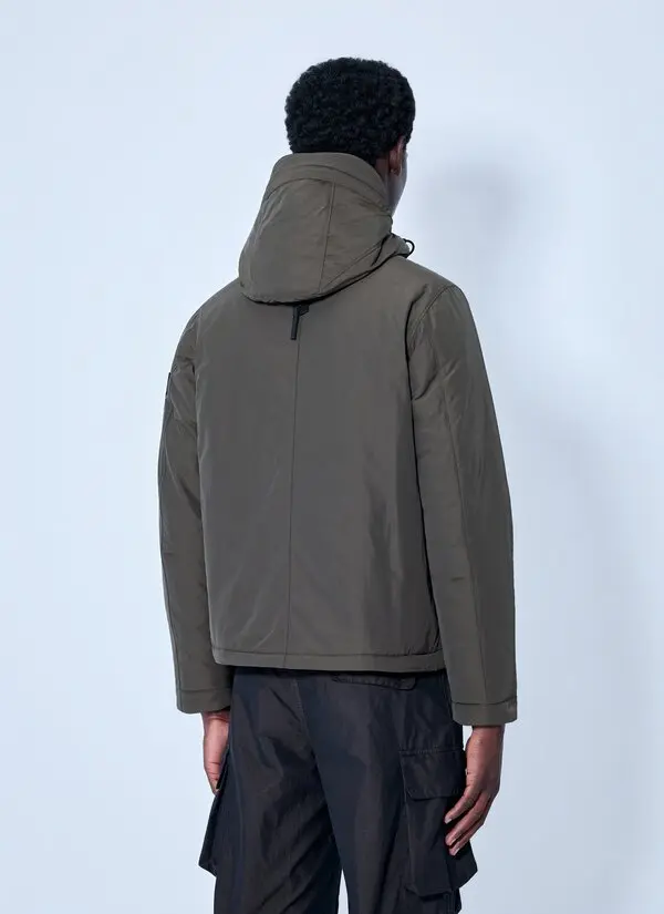 Stone Island Hooded Quilted Jacket