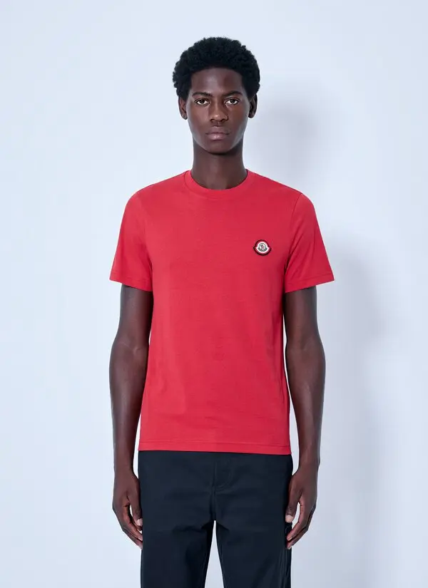 Moncler Short Sleeve T-shirt - Red