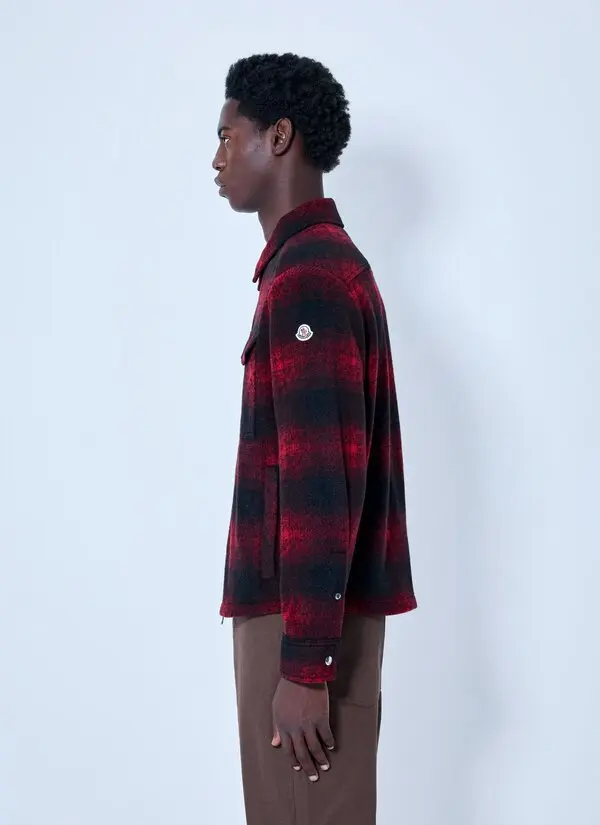 Moncler Checked Zip-front Jacket
