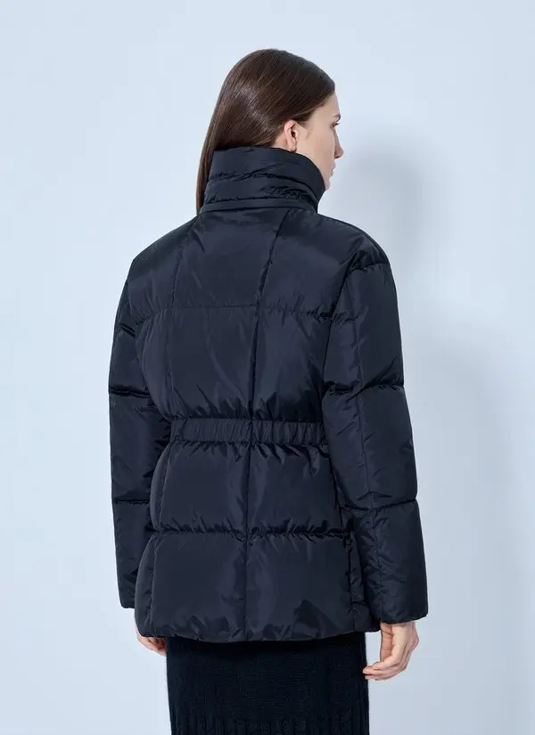 Moncler Agneux Hooded Short Down Jacket