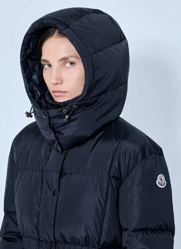 Moncler Agneux Hooded Short Down Jacket