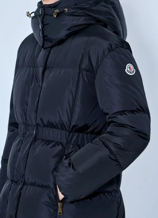 Moncler Agneux Hooded Short Down Jacket