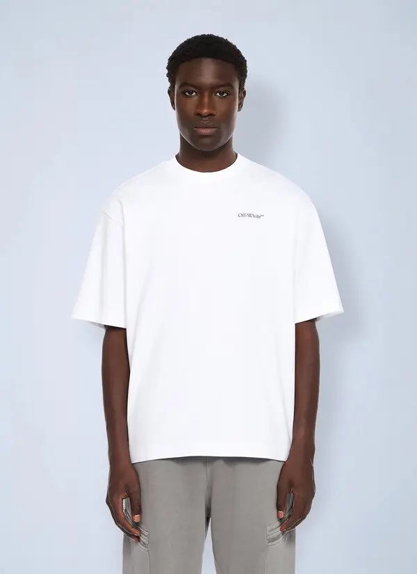 Off-White Half Arrow Skate Logo T-shirt