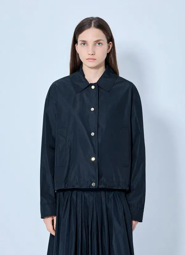 Max Mara Collared Button-up Jacket