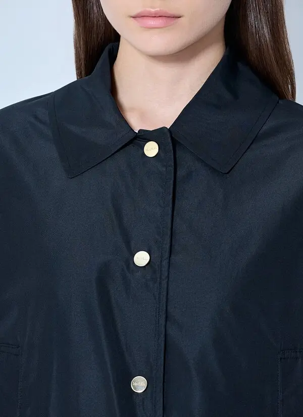 Max Mara Collared Button-up Jacket