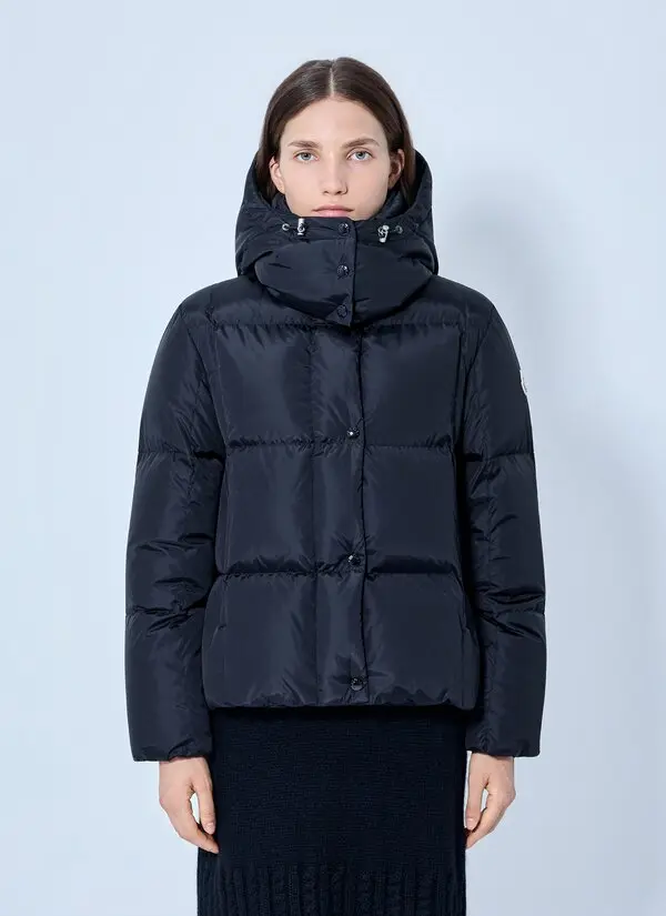Moncler Castlenew Hooded Down Jacket
