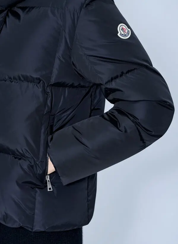 Moncler Castlenew Hooded Down Jacket