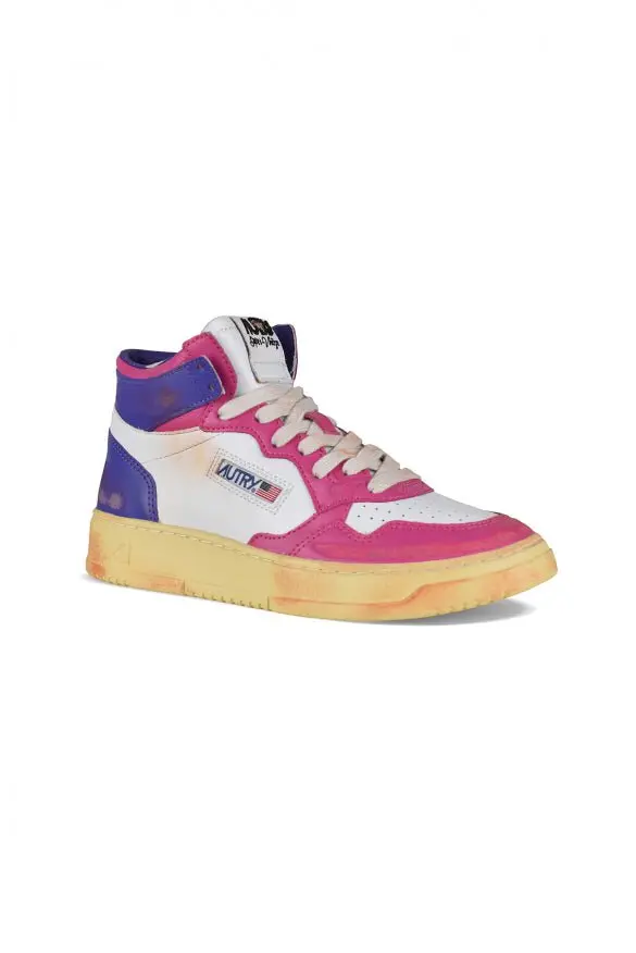 AUTRY Mid Super Vintage Sneakers