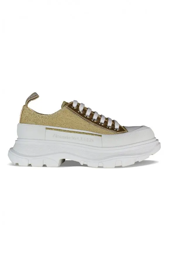 Alexander McQueen Sneakers Tread Slick - Yellow